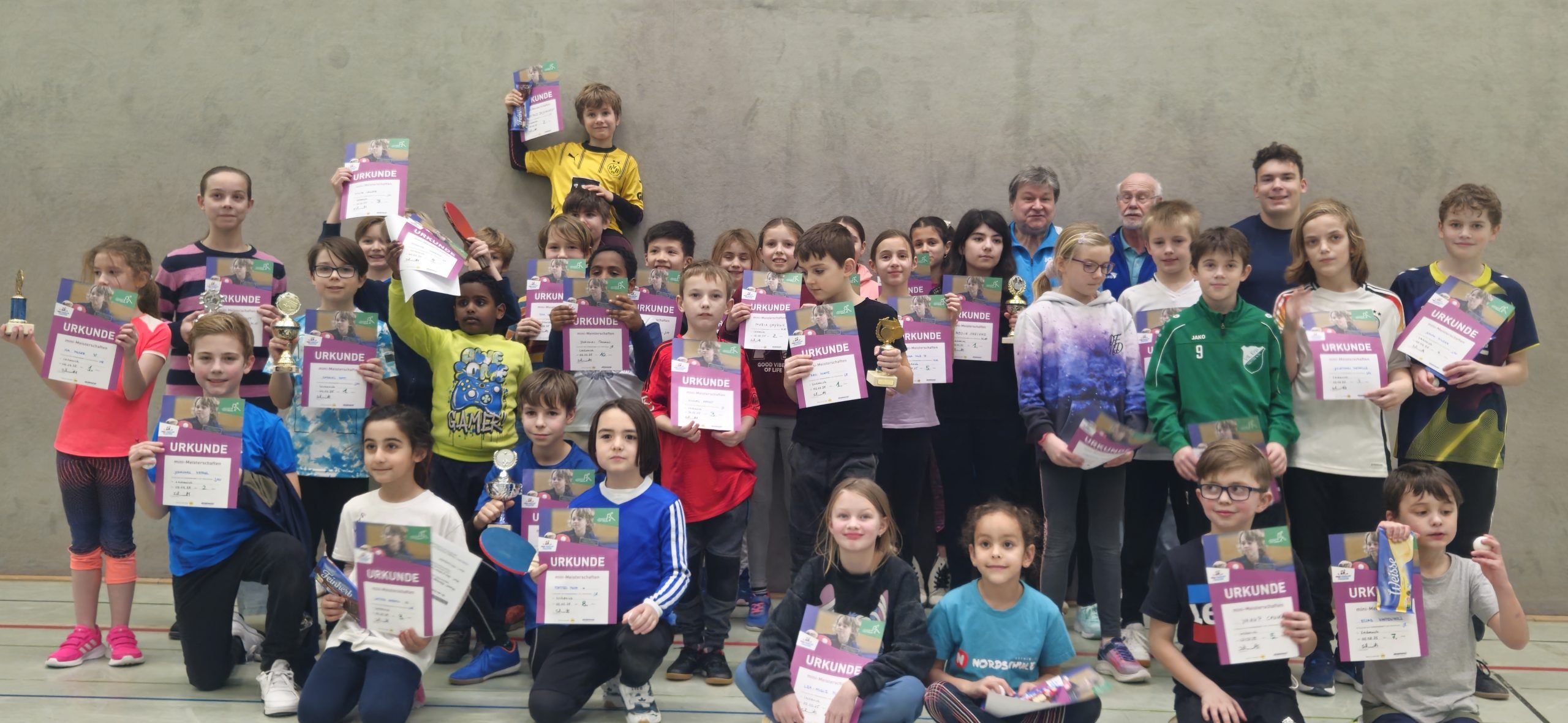 Erfolgreiche Mini-Meisterschaften - TTC Lechenich